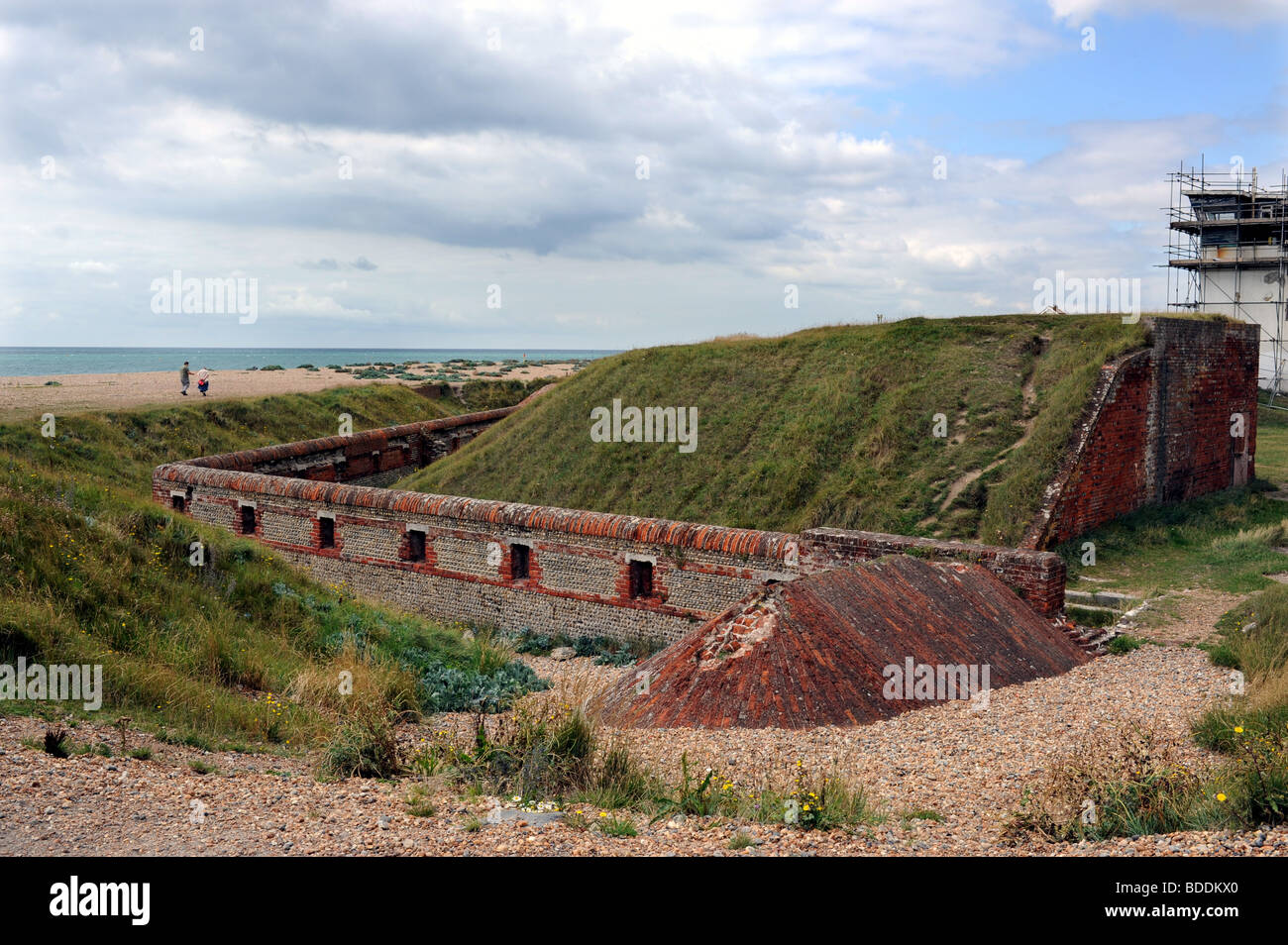 Shoreham fort built in 1857 as a deterrent against steam powered ...