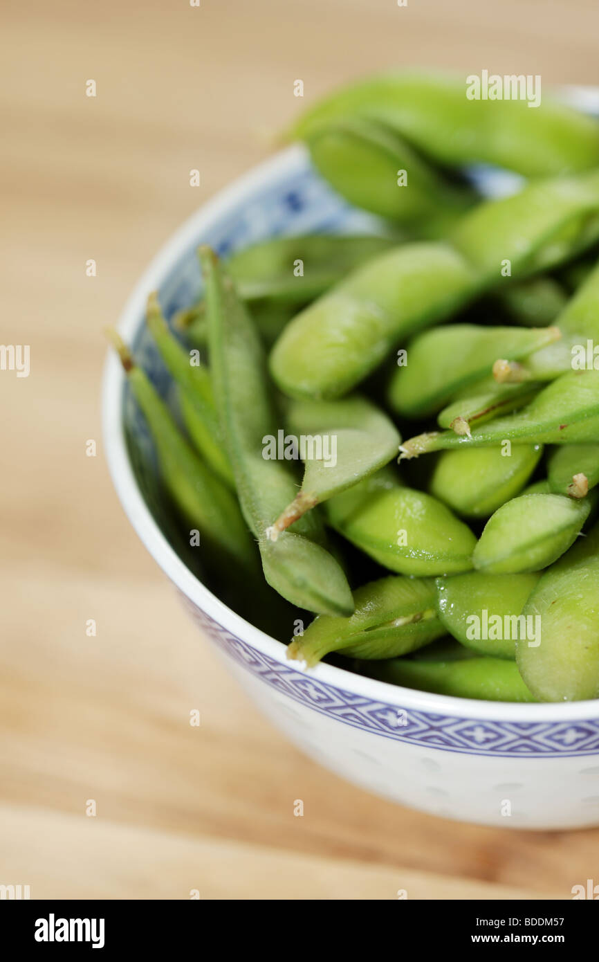 Whole Edamame Beans Stock Photo - Alamy