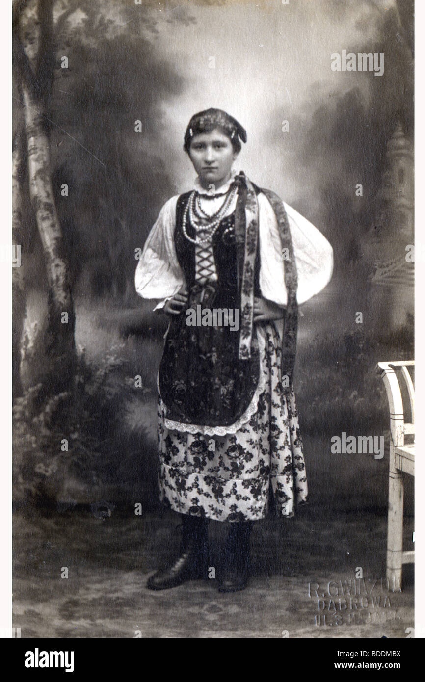 portrait, woman, old photography, folk costume, a woman in folk ...