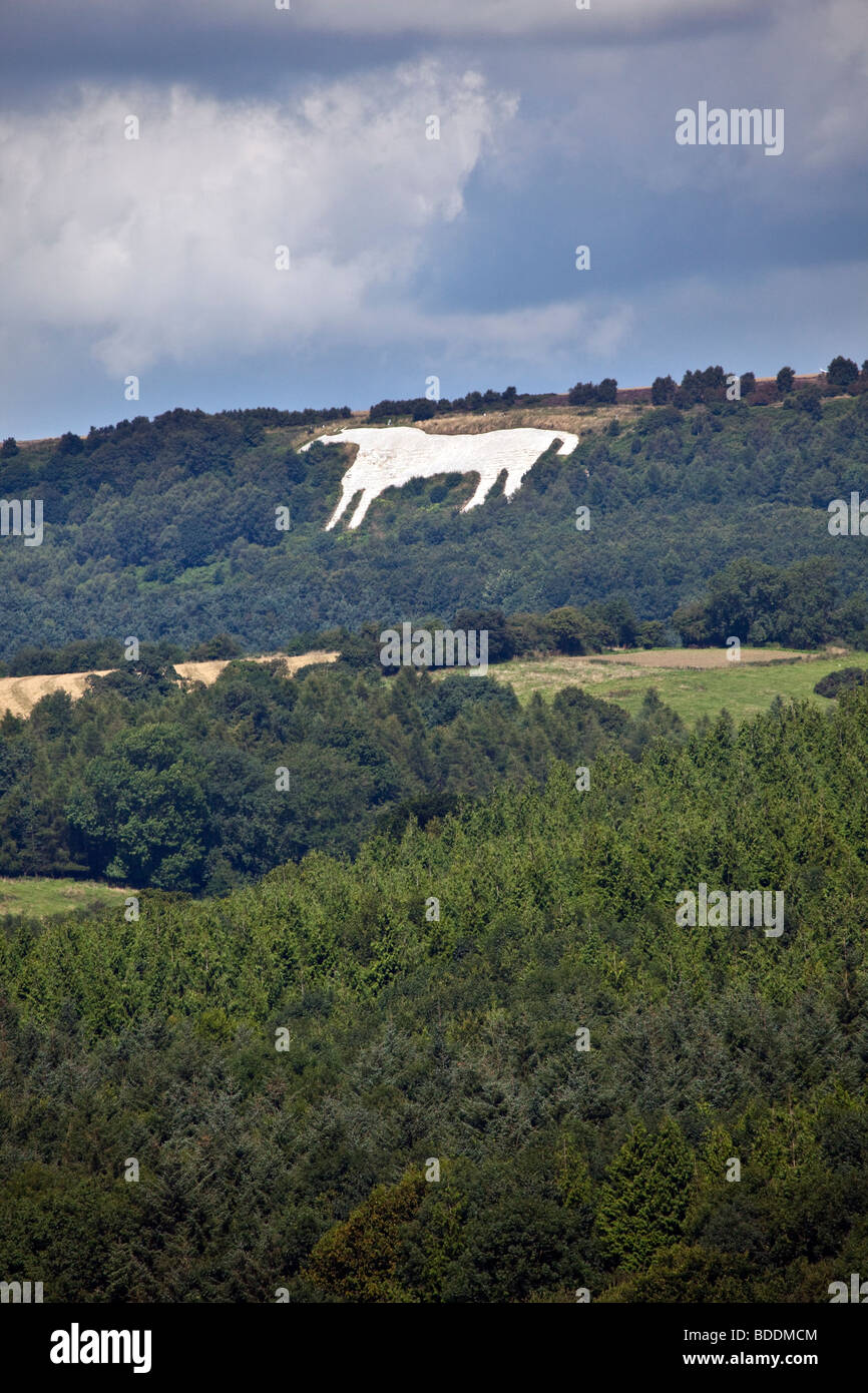The White Horse, Kilburn, North York Moors National Park located on the ...