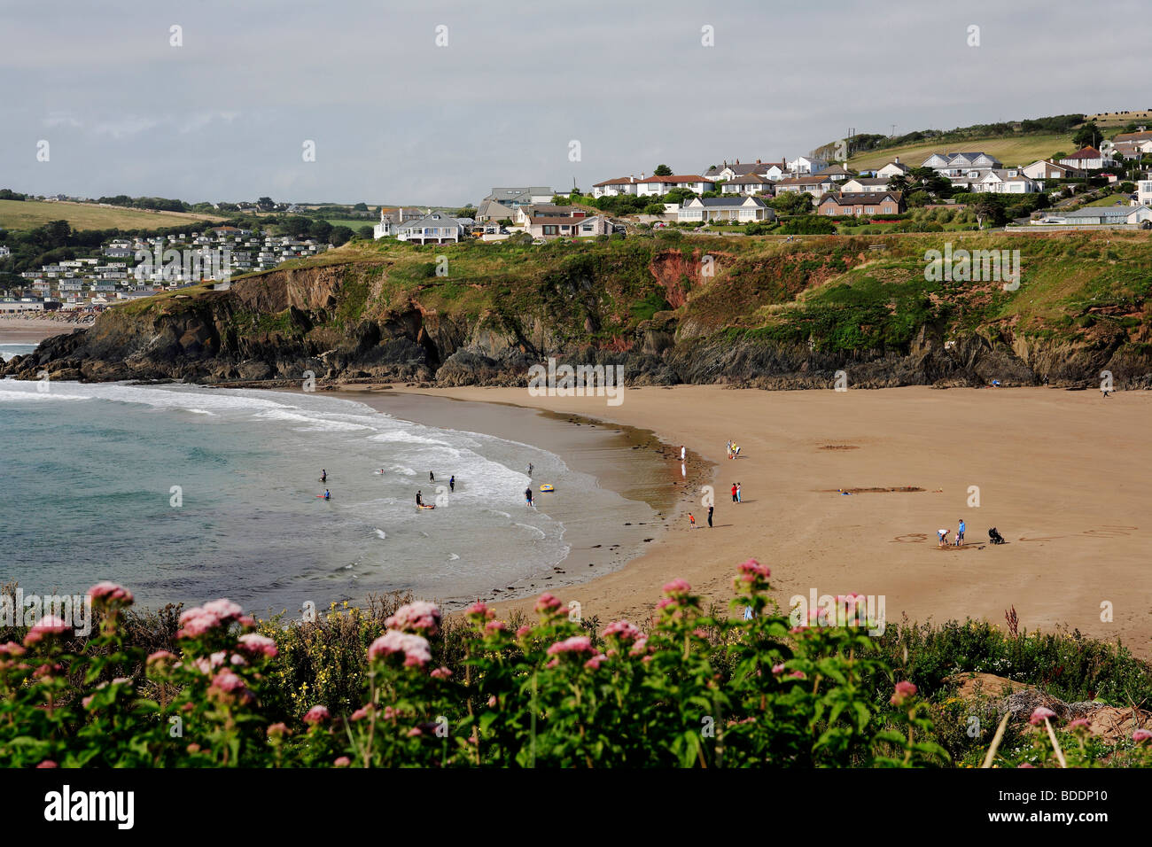 2573. Bigbury-on-Sea, Devon Stock Photo - Alamy
