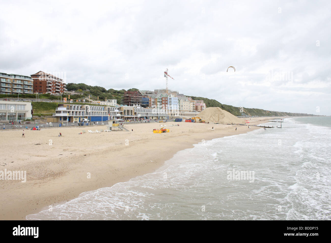 Boscombe Beach in Dorset England UK Stock Photo - Alamy