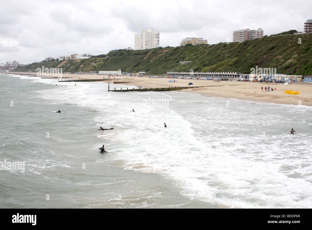 Honeycombe Beach in Boscombe Dorset England UK Stock Photo - Alamy