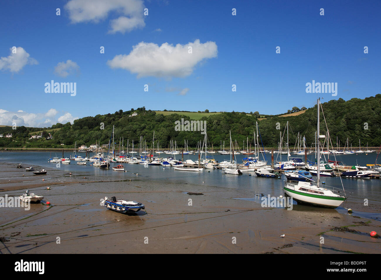 2606. Dartmouth & River Dart, Devon Stock Photo - Alamy