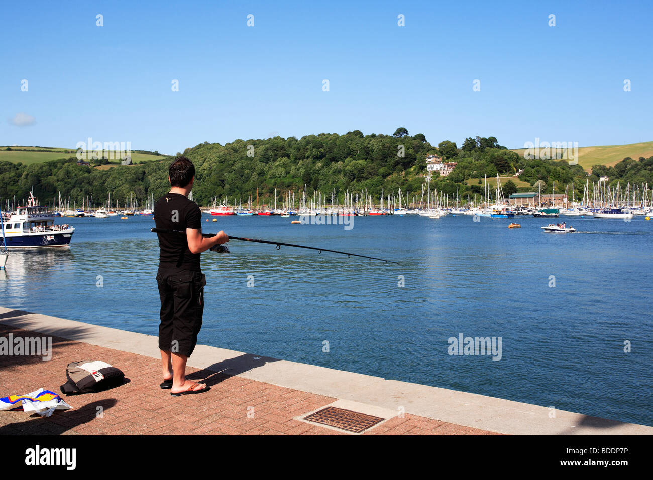 2620. Dartmouth & River Dart, Devon Stock Photo - Alamy