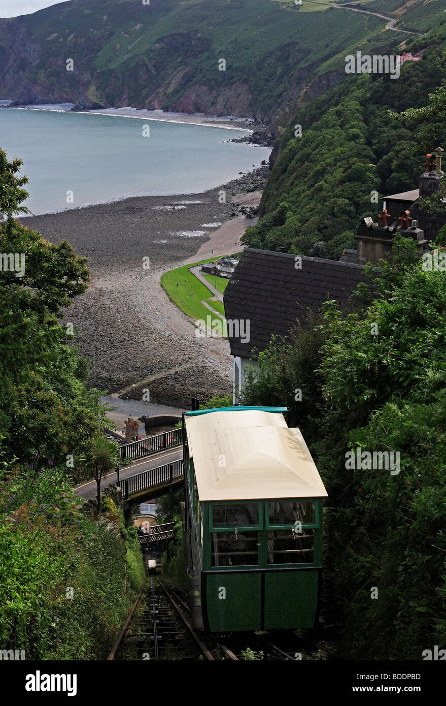 Lynton cliff railway hi-res stock photography and images - Alamy