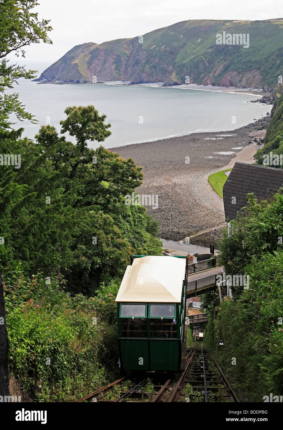 Lynton cliff railway hi-res stock photography and images - Alamy