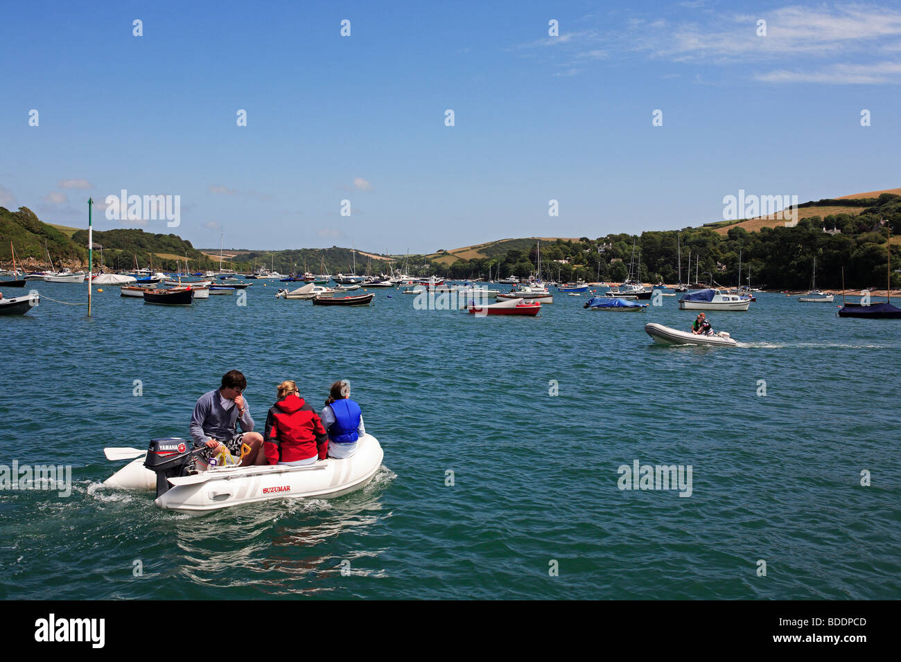 2672. Salcombe & Kingsbridge Estuary, Devon Stock Photo - Alamy