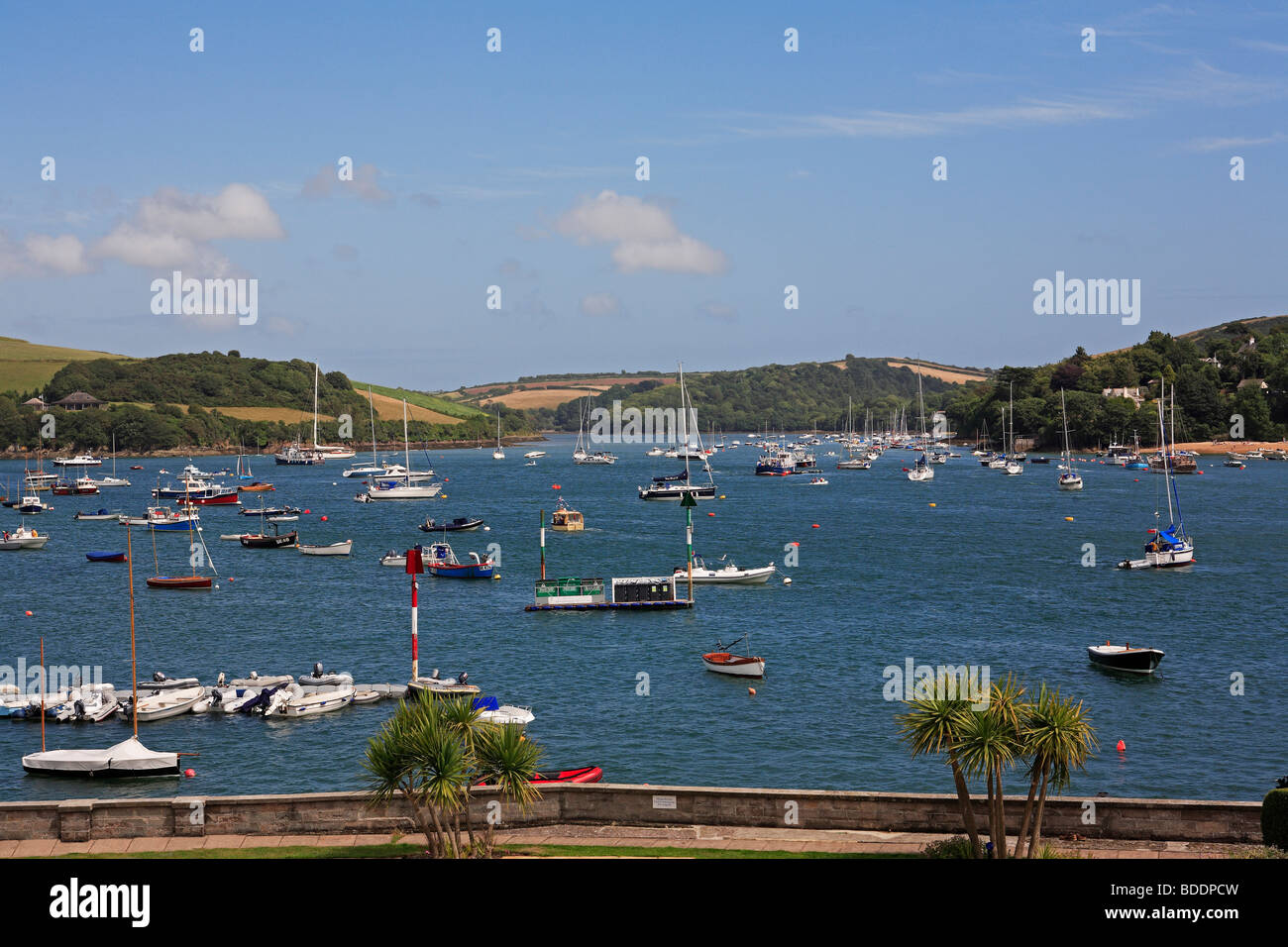 2677. Salcombe & Kingsbridge Estuary, Devon Stock Photo - Alamy