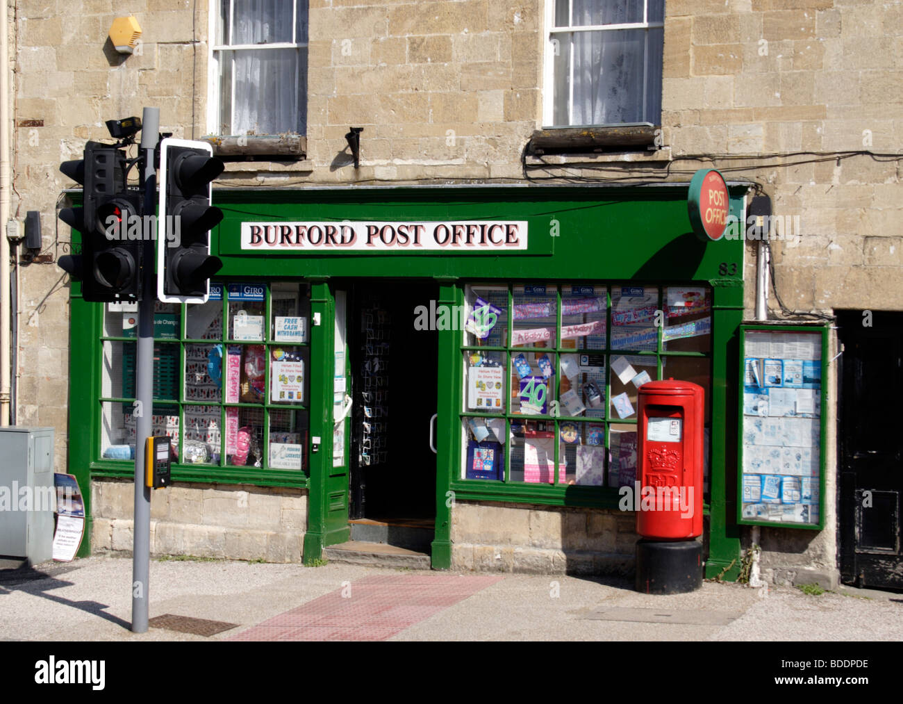 Burford Post Office Oxfordshire Stock Photo - Alamy