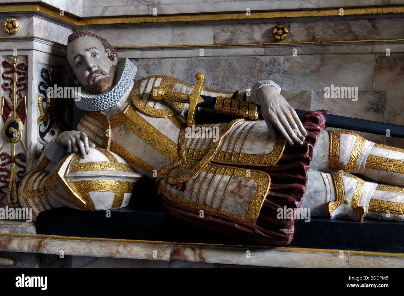 Sir Goddard Pemberton memorial, St. Mary`s Church, Rushden ...