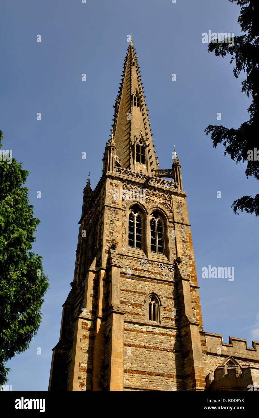 St. Mary`s Church, Rushden, Northamptonshire, England, UK Stock Photo ...
