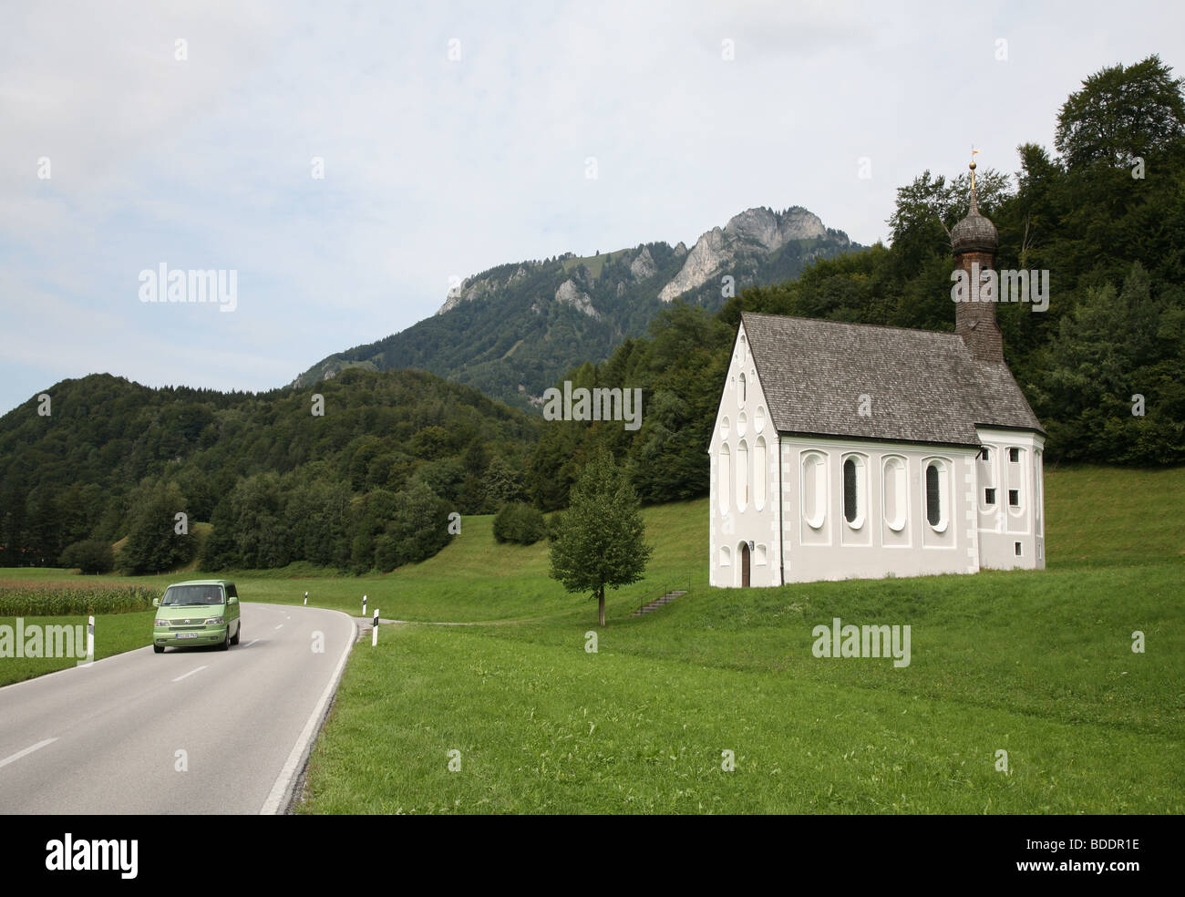 Chapel on alpine meadow hi-res stock photography and images - Alamy