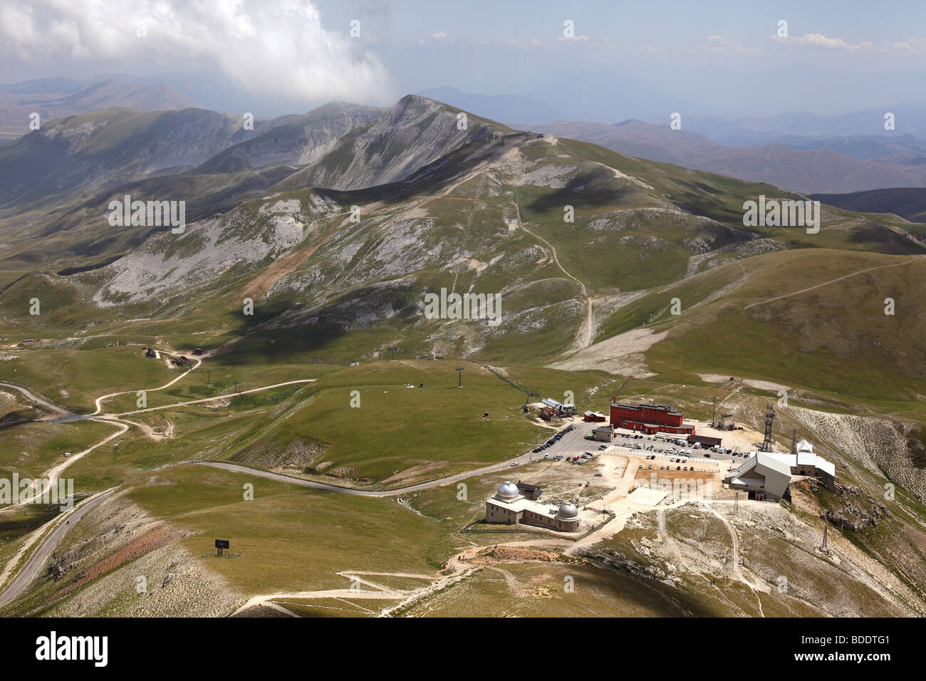 Campo Imperatore in the Gran Sasso D'Italia national park, Abruzzo ...