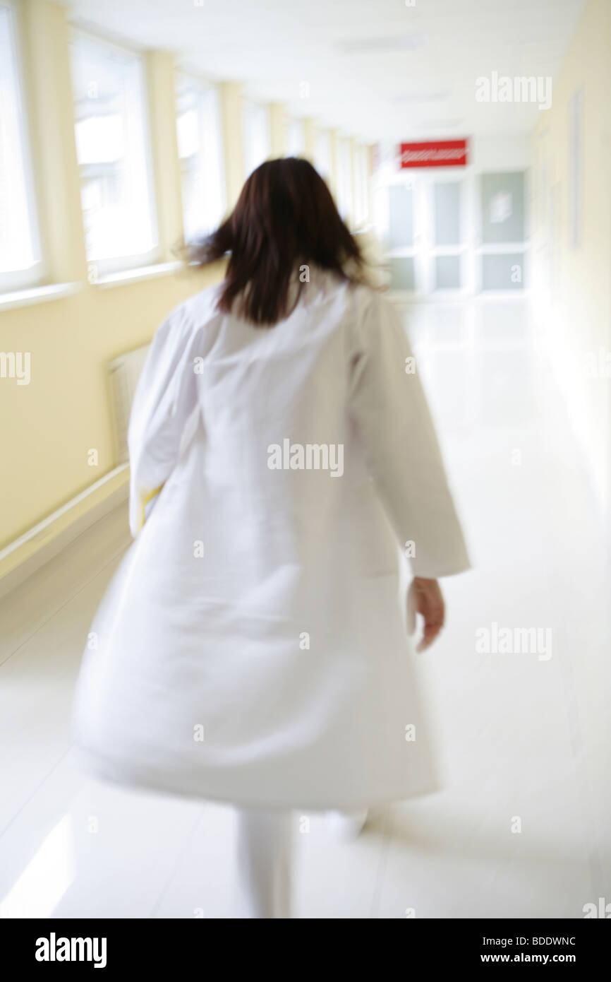 Doctor walks hi-res stock photography and images - Alamy