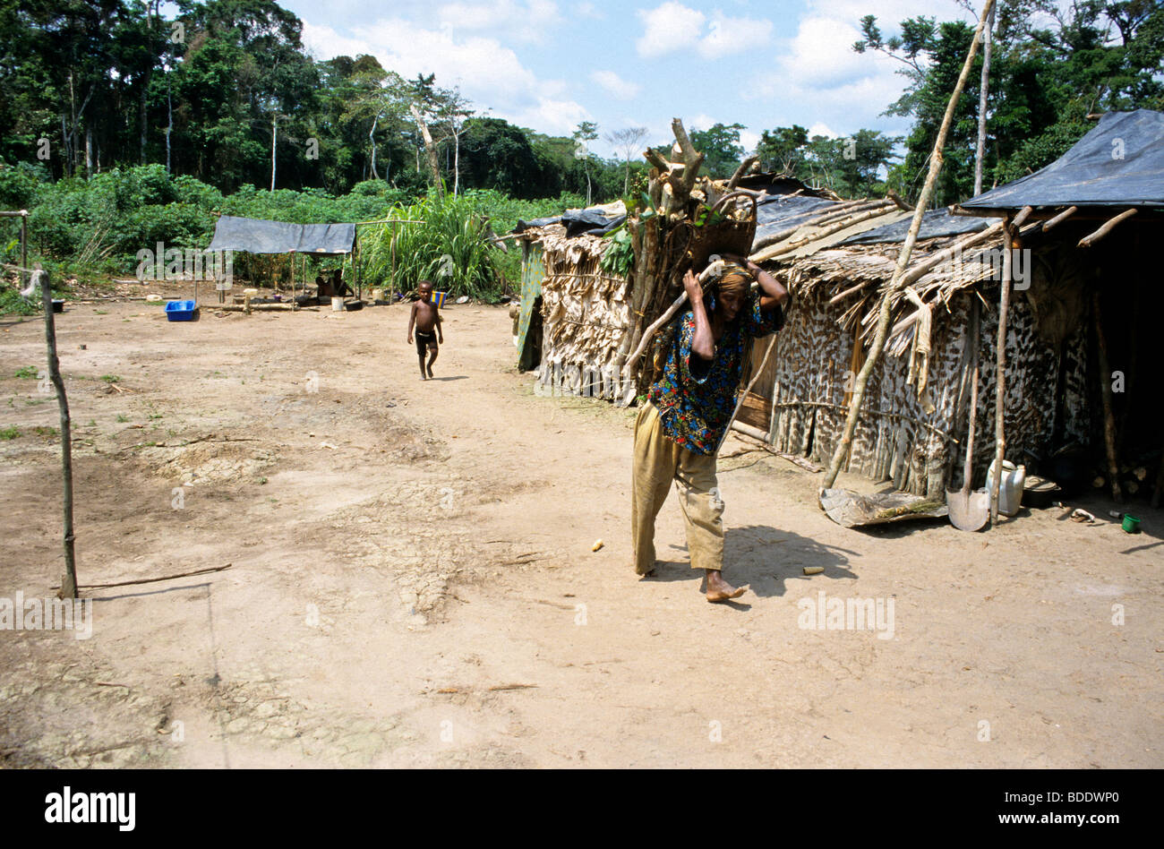 Baka pygmy woman hi-res stock photography and images - Alamy