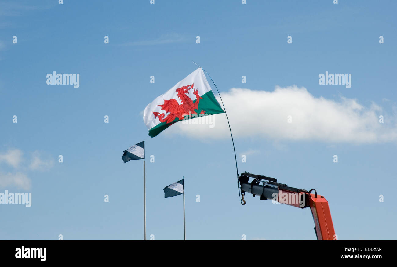 Welsh national Flag Stock Photo - Alamy
