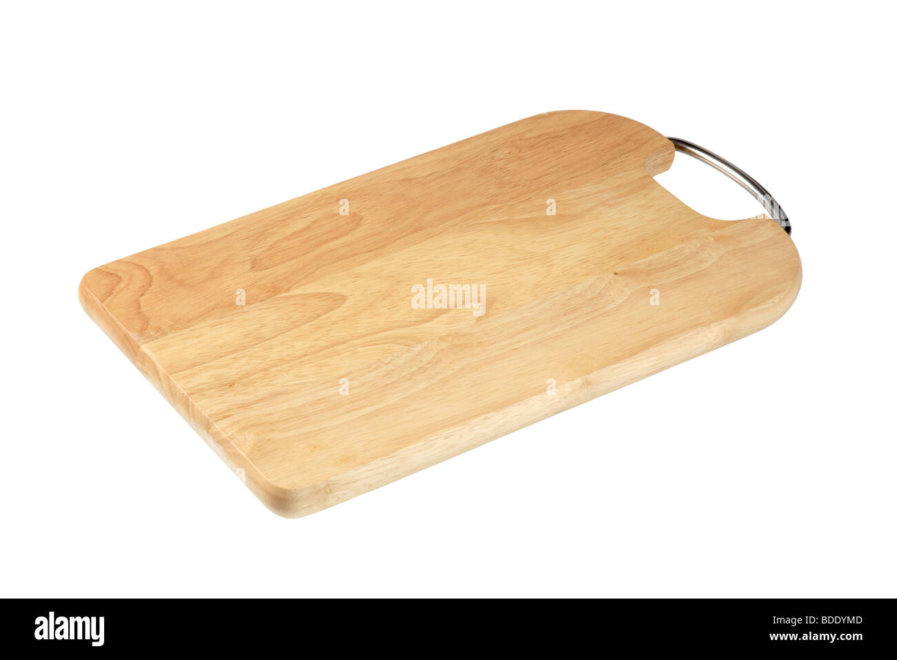 Cutting board wooden kitchen Cut Out Stock Images & Pictures - Alamy