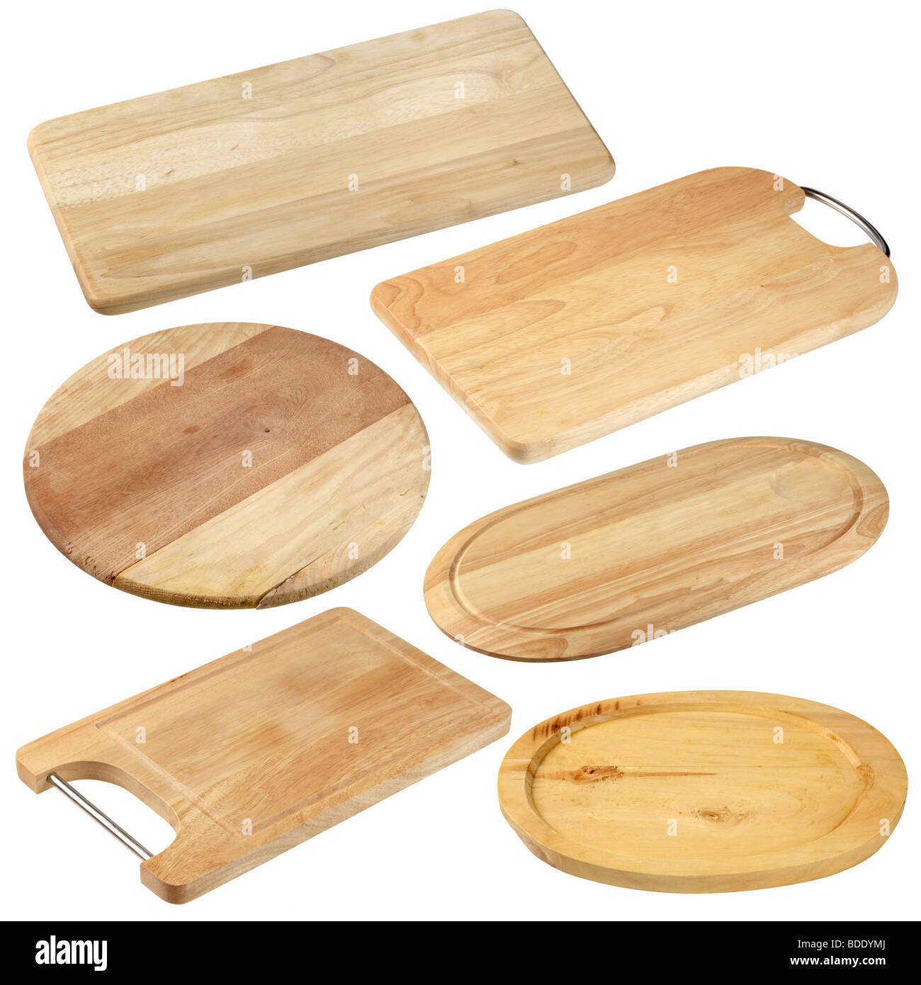 Isolated wooden chopping boards hi-res stock photography and images - Alamy