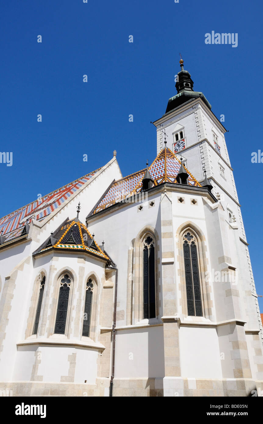Croatia st saint crkva svetog marka hi-res stock photography and images ...