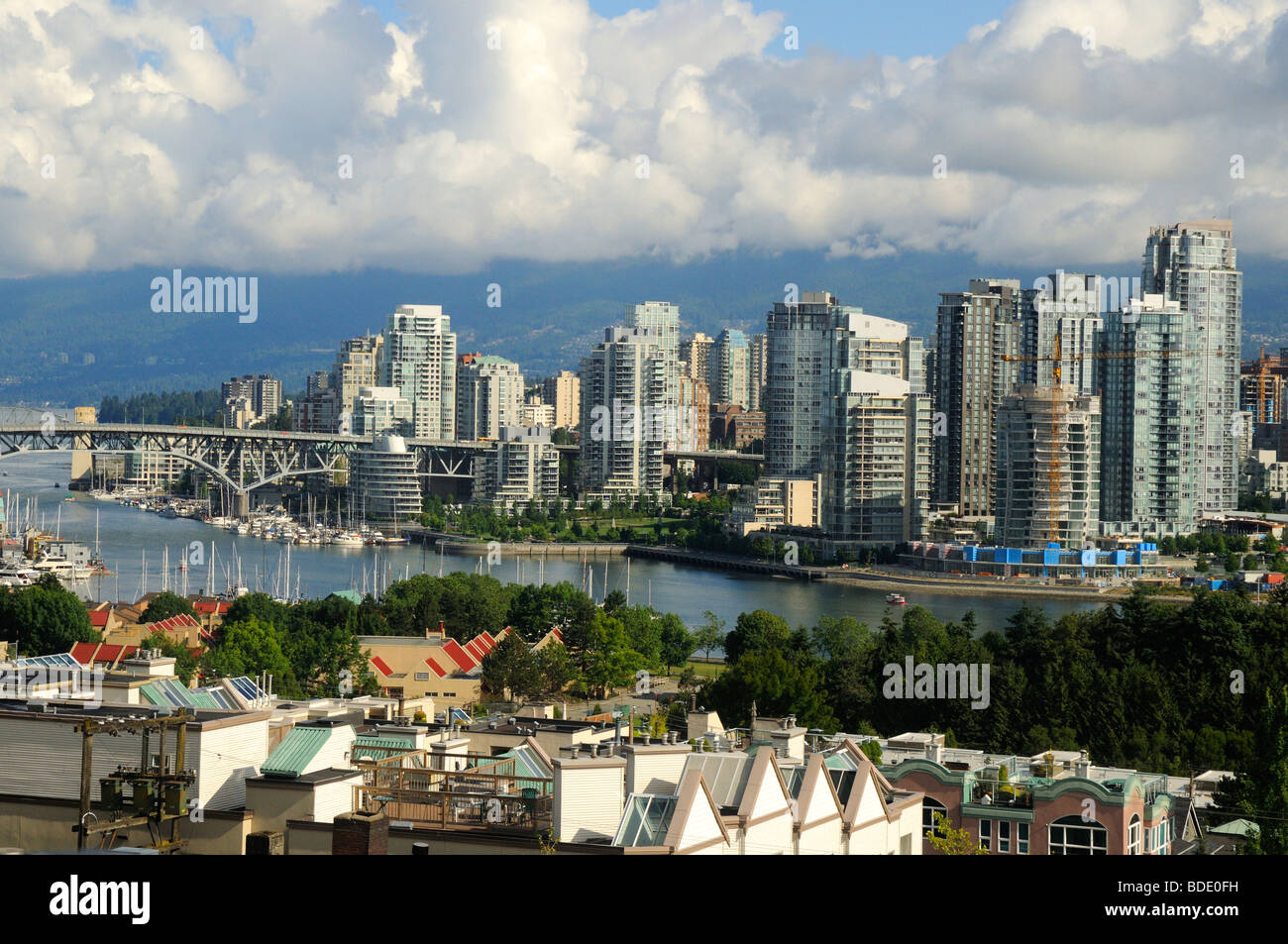 City Skyline of Vancouver in British Columbia in Canada Stock Photo - Alamy