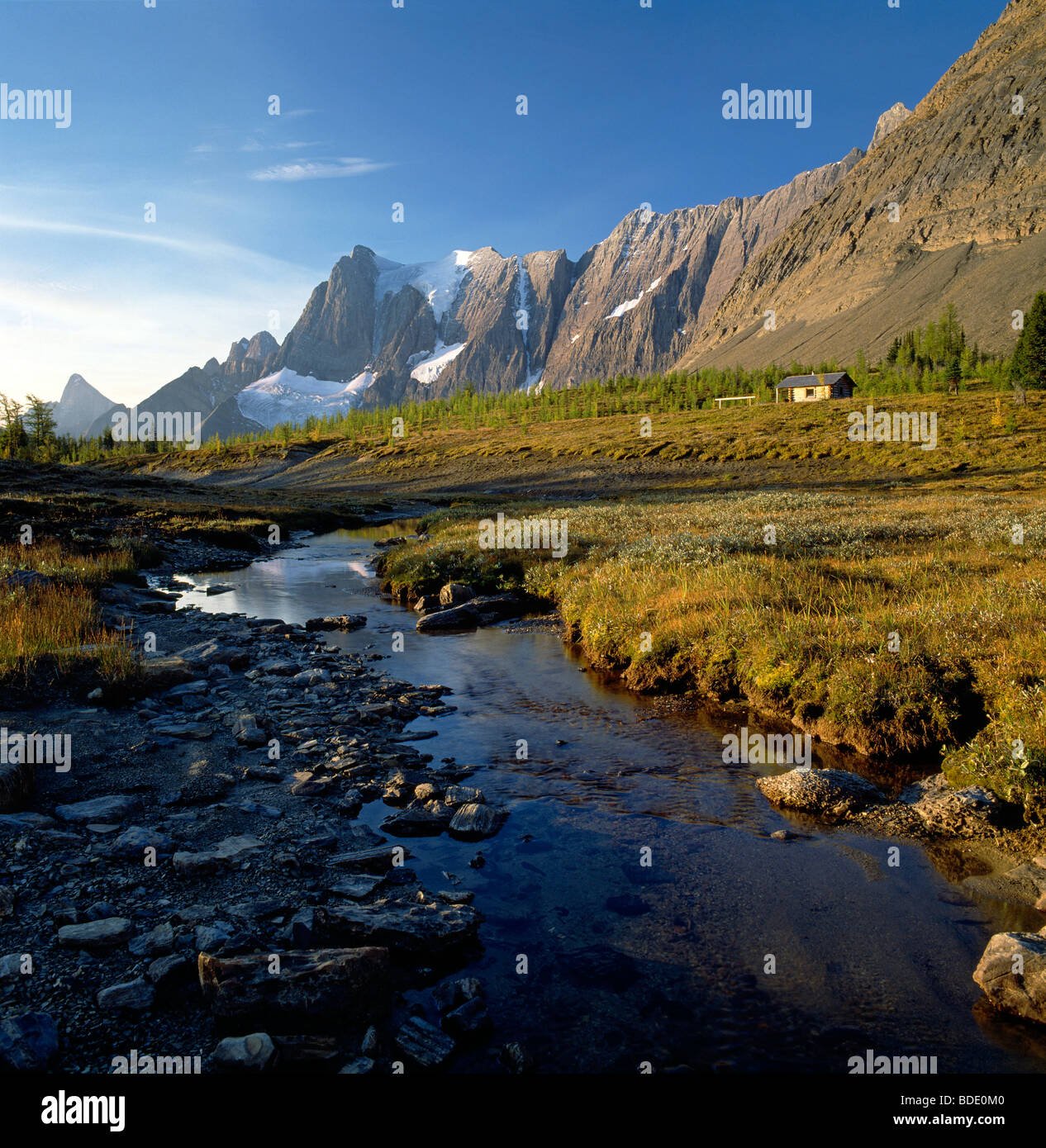Mt. Grey at sunrise, Continental Divide, Kootenay National Park ...
