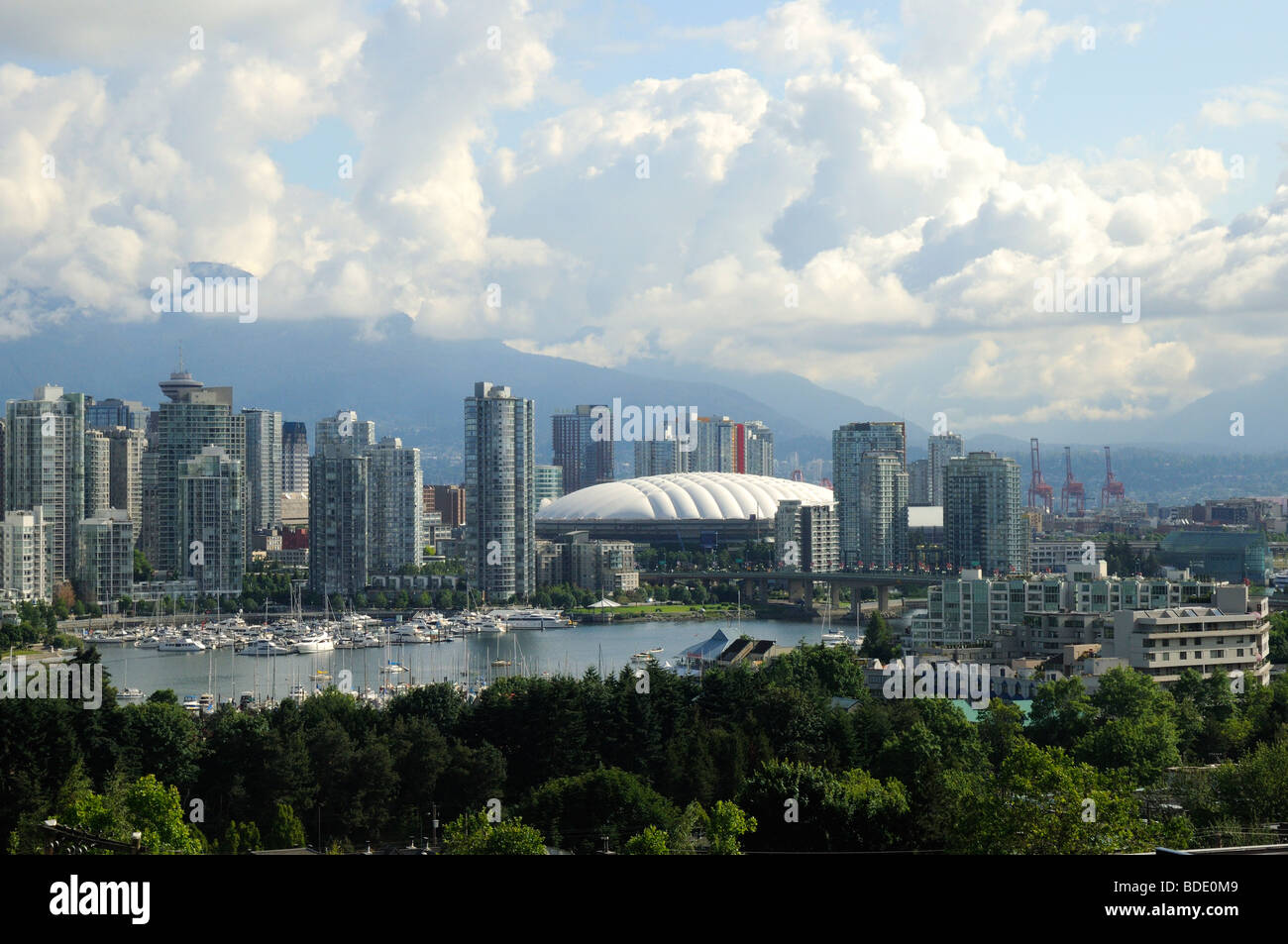 City Skyline of Vancouver in British Columbia in Canada Stock Photo - Alamy