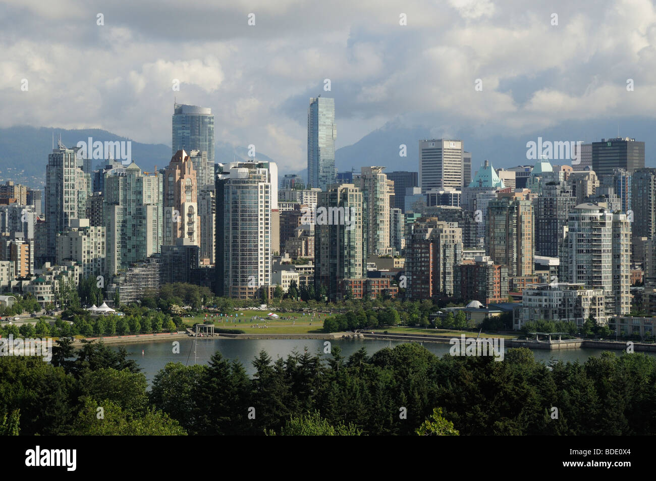 City Skyline of Vancouver in British Columbia in Canada Stock Photo - Alamy