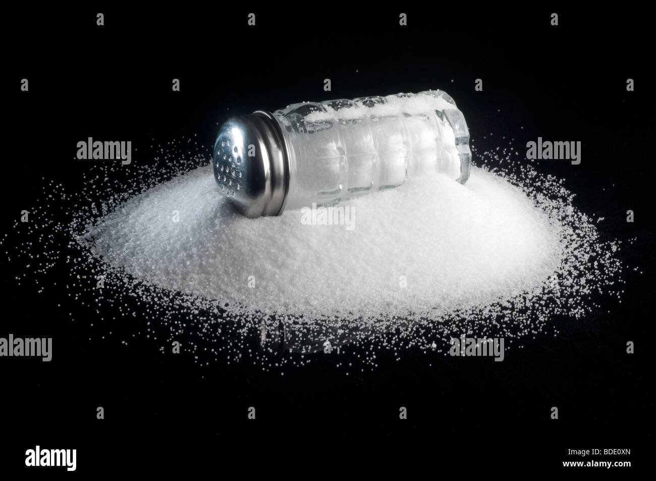 Excessive salt in the diet Stock Photo - Alamy