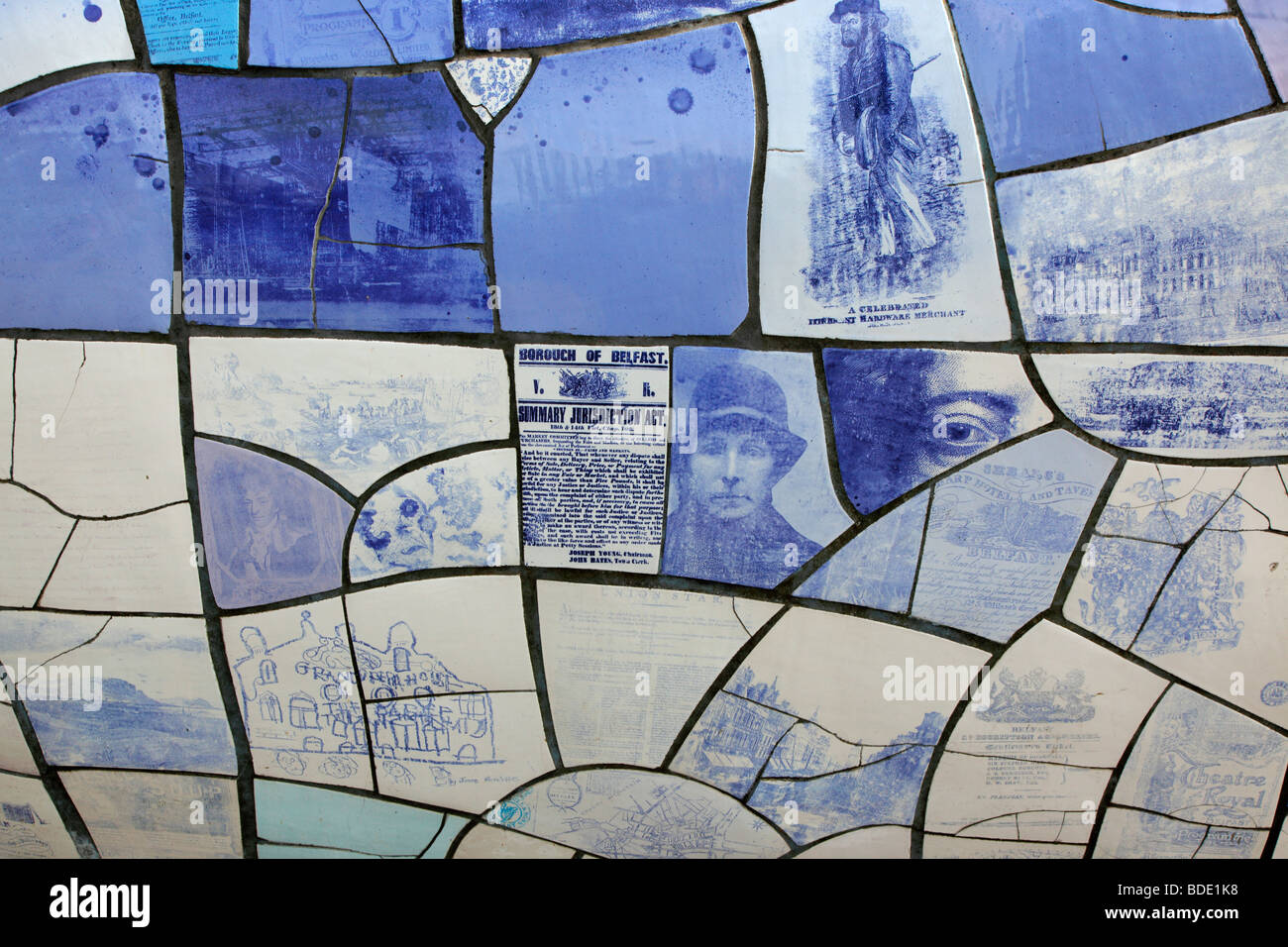 IRELAND, North, Belfast, Donegall Quay, The Big Fish Sculpture by John ...