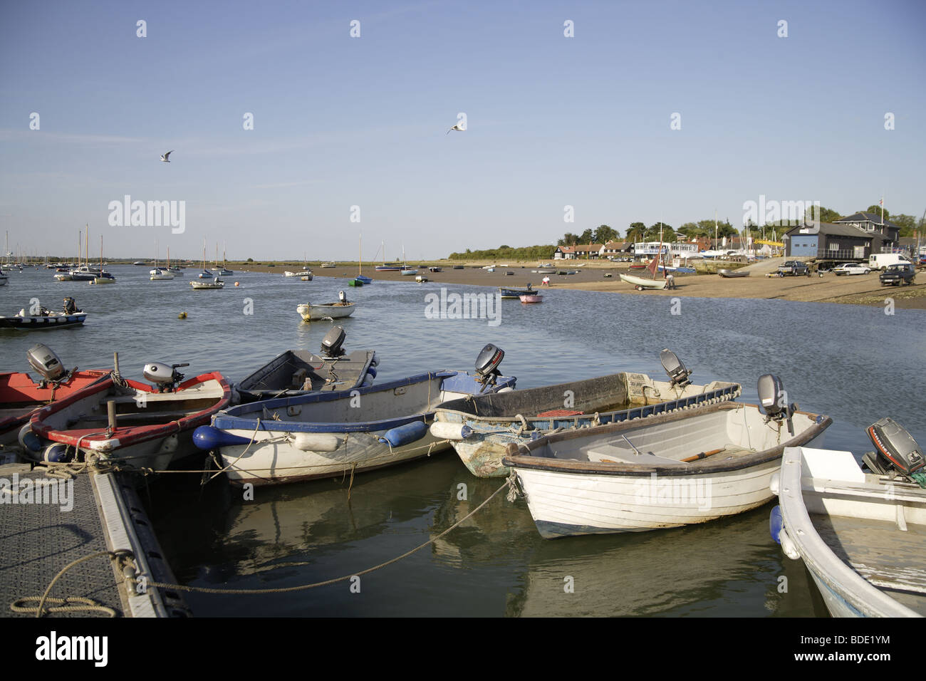 Mersea island west mersea coastal view jettys sailing,watersports Stock ...