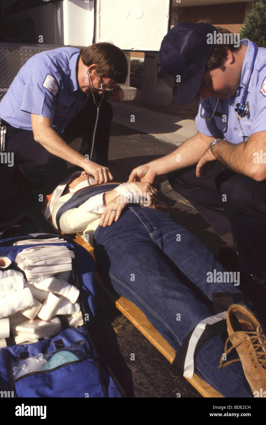 Emt training hi-res stock photography and images - Alamy