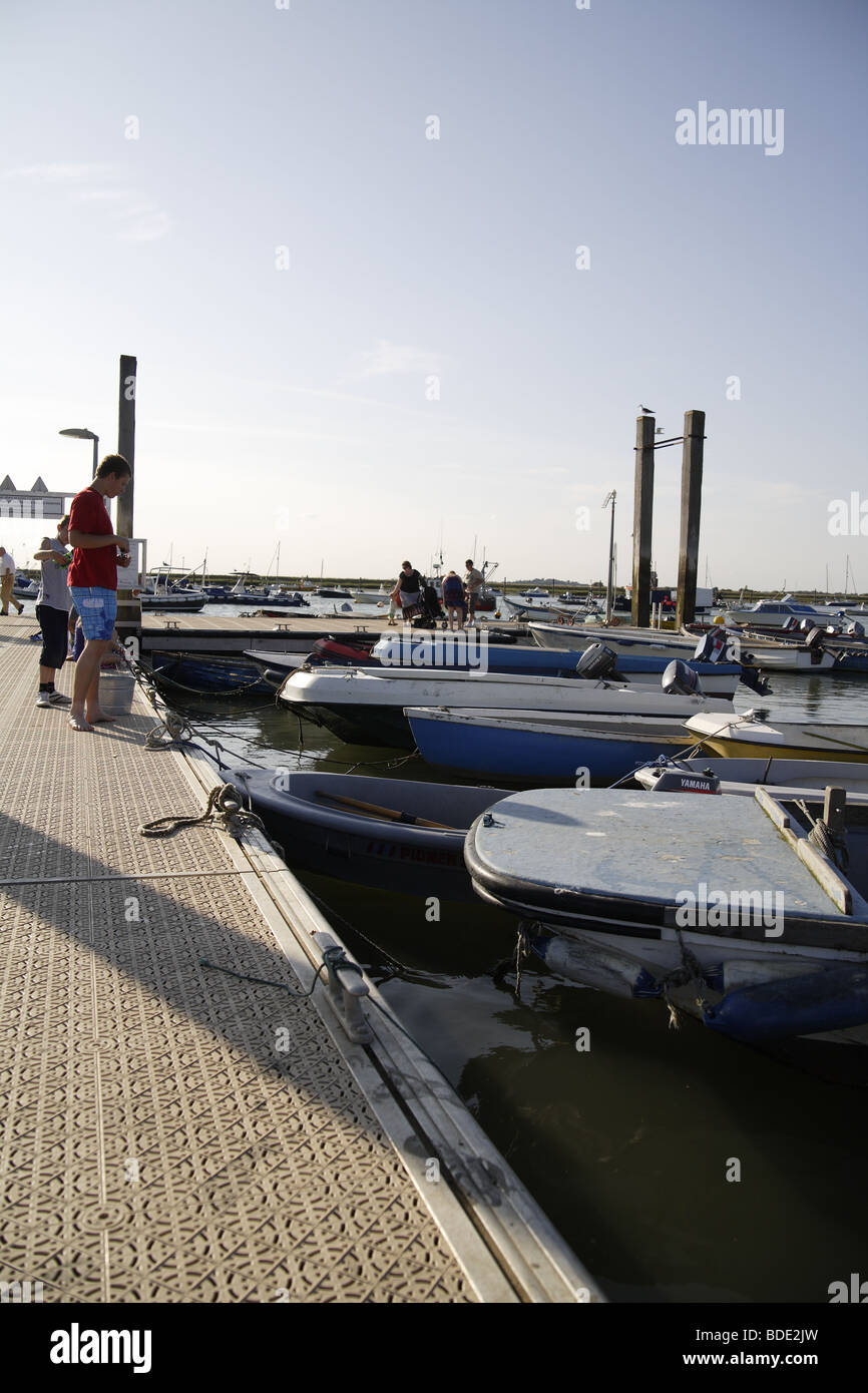 Mersea island west mersea coastal view jettys sailing,watersports Stock ...