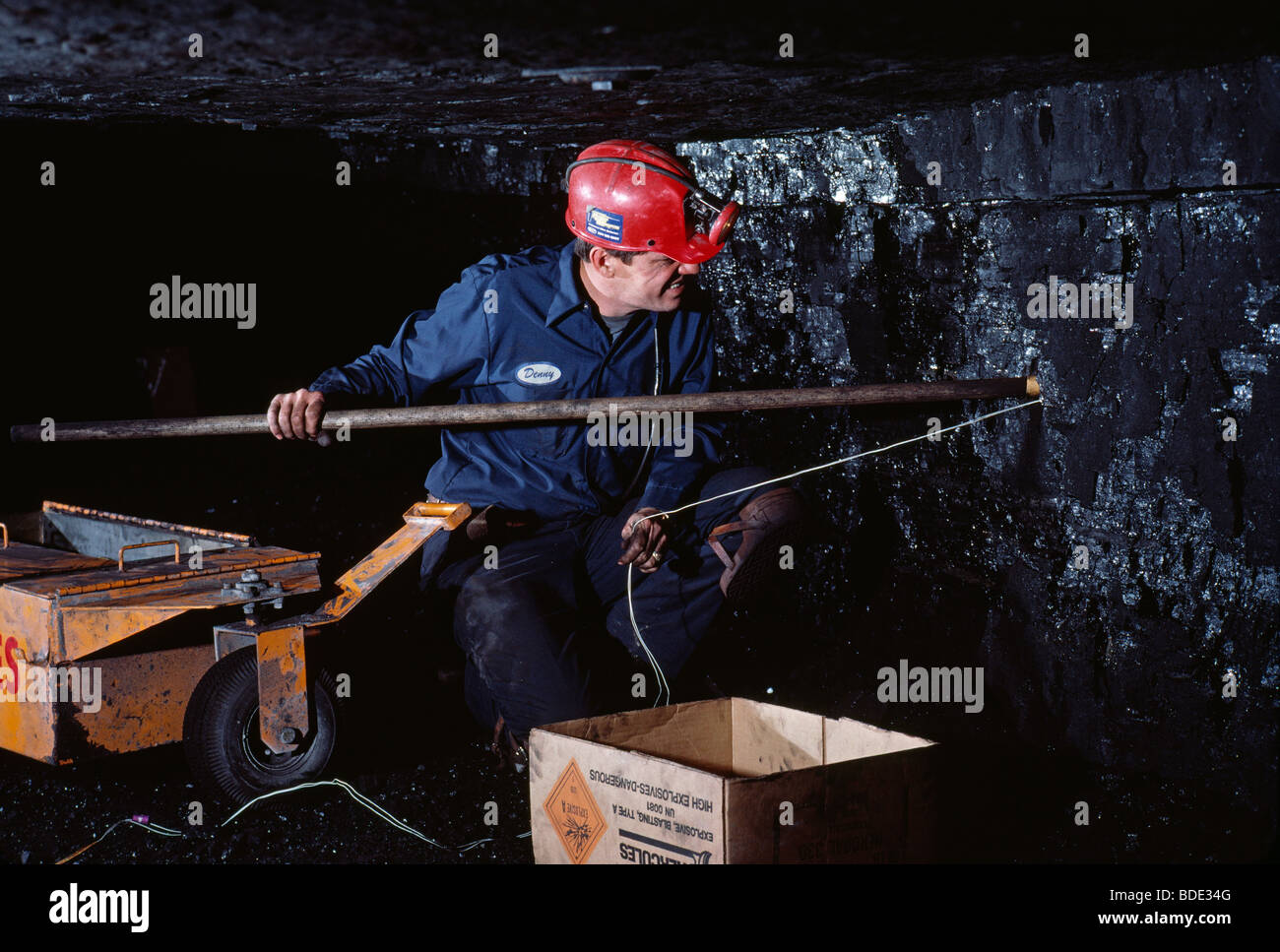 Underground miner hi-res stock photography and images - Alamy