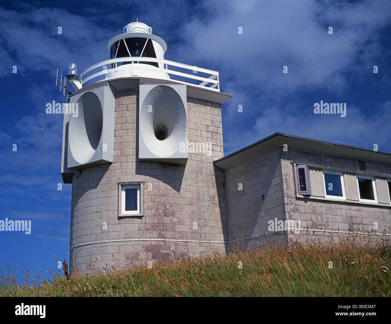 Bull Point lighthouse, Mortehoe, North Devon, UK Stock Photo - Alamy