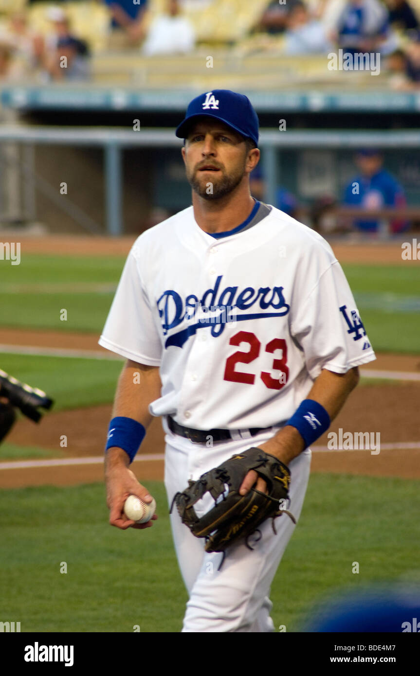 dodger third baseman Casey Blake Stock Photo - Alamy