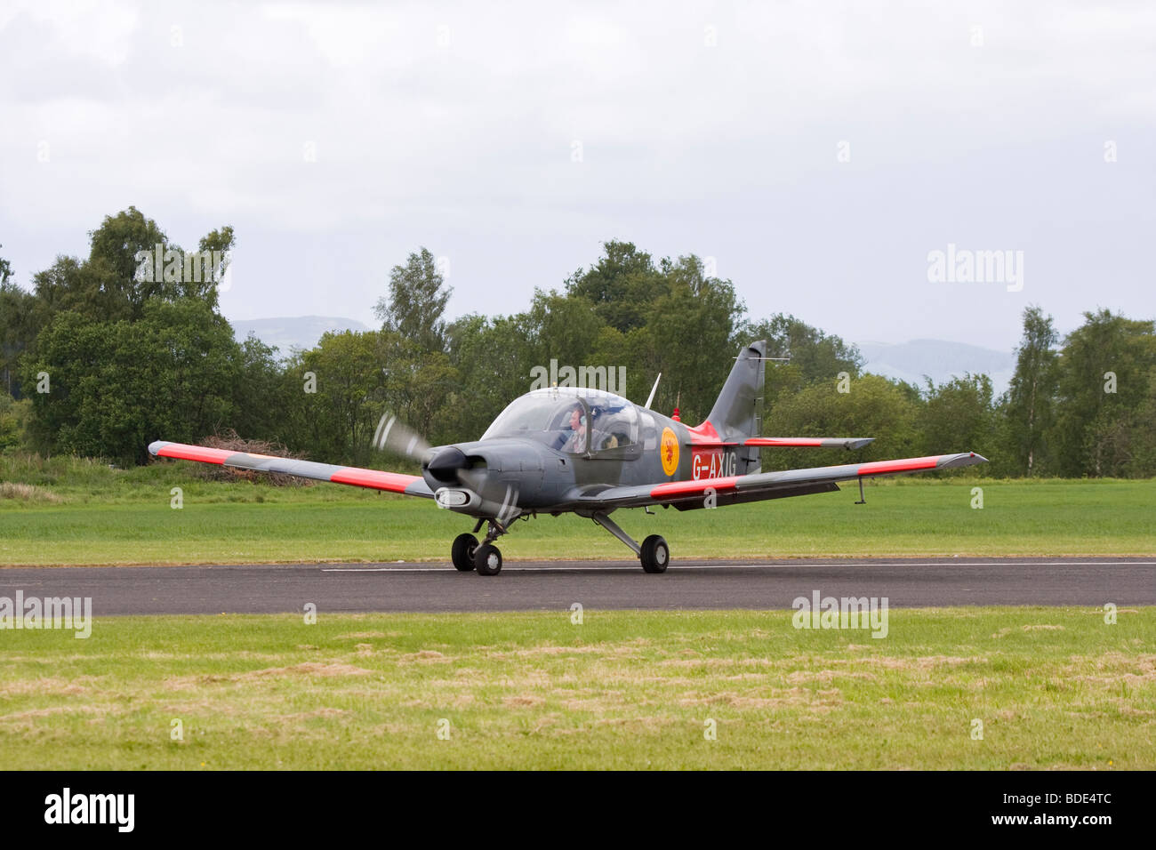 Scottish Aviation (Beagle) Bulldog aircraft Stock Photo - Alamy