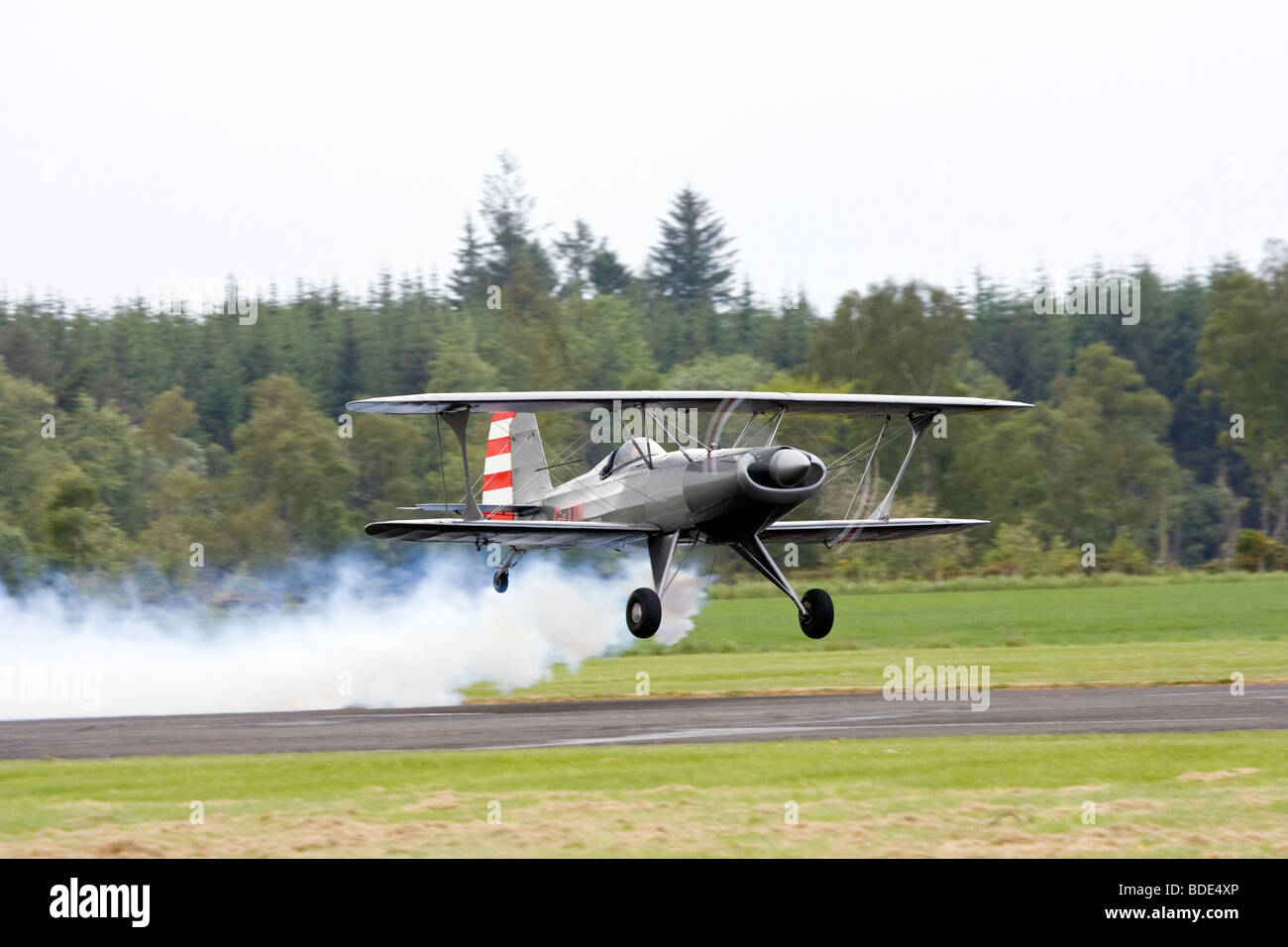 Stolp Starduster Too two seat sport biplane Stock Photo - Alamy
