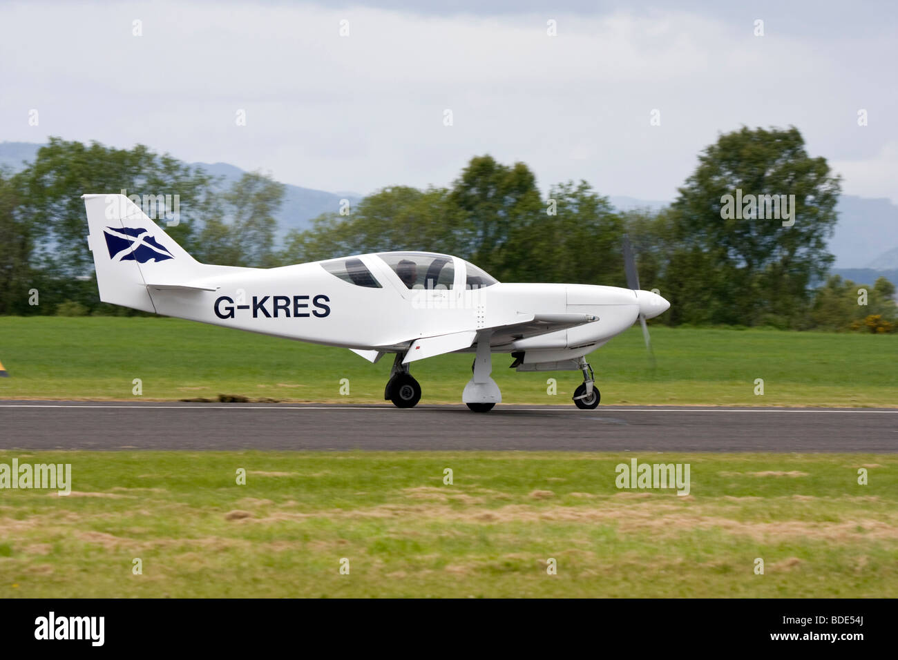 Glasair 2 kit built aircraft Stock Photo - Alamy