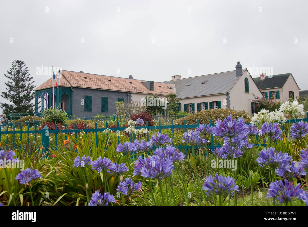 Longwood House Napoleon's home during the last years of his life Stock ...