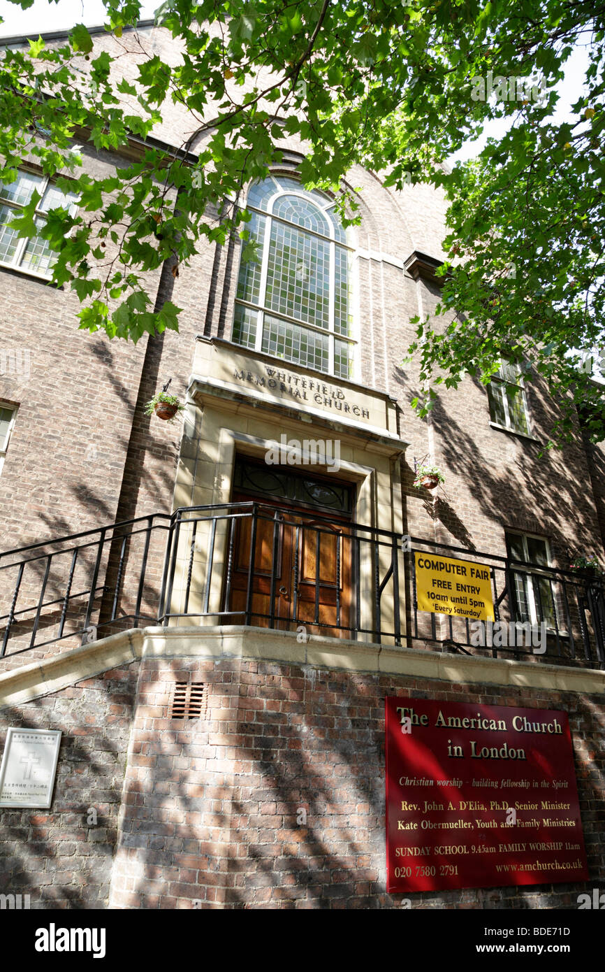 whitefield memorial church the american church in london tottenham ...