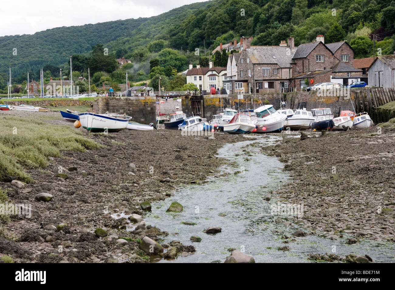 Porlock weir and walk hi-res stock photography and images - Alamy