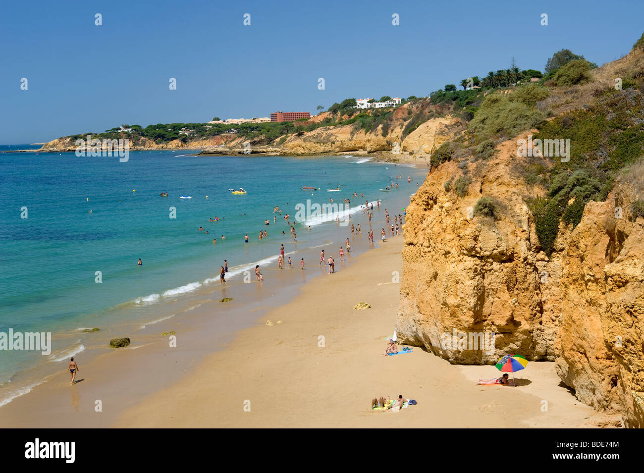 Portugal Algarve, Praia maria Luiza, Albufeira Stock Photo - Alamy