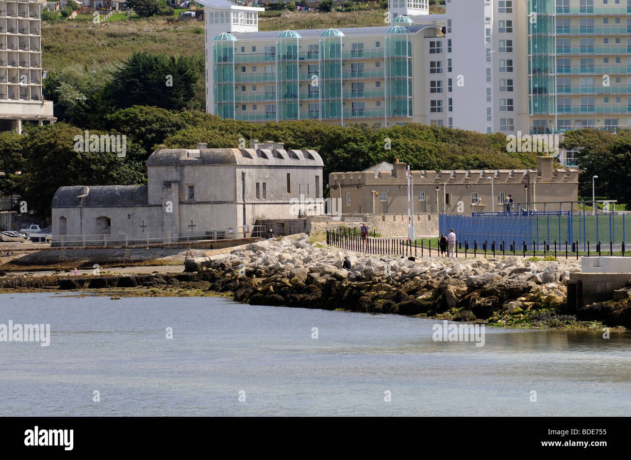 Portland Castle Isle of Portland Dorset England UK Above the fortress ...