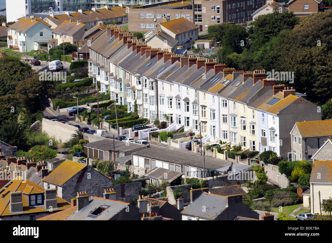 Aerial isle of portland dorset hi-res stock photography and images - Alamy