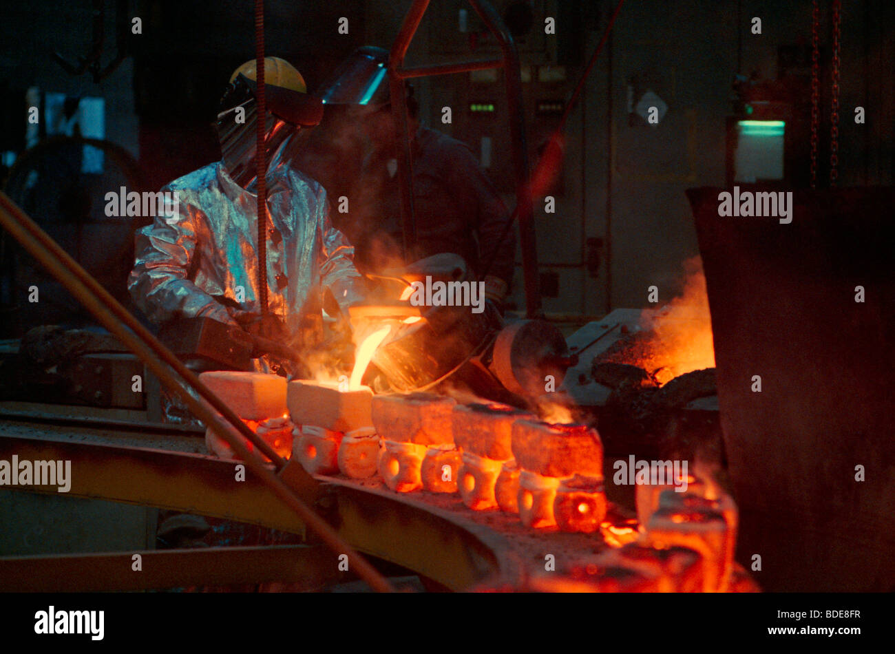 Molten steel ingot hi-res stock photography and images - Alamy