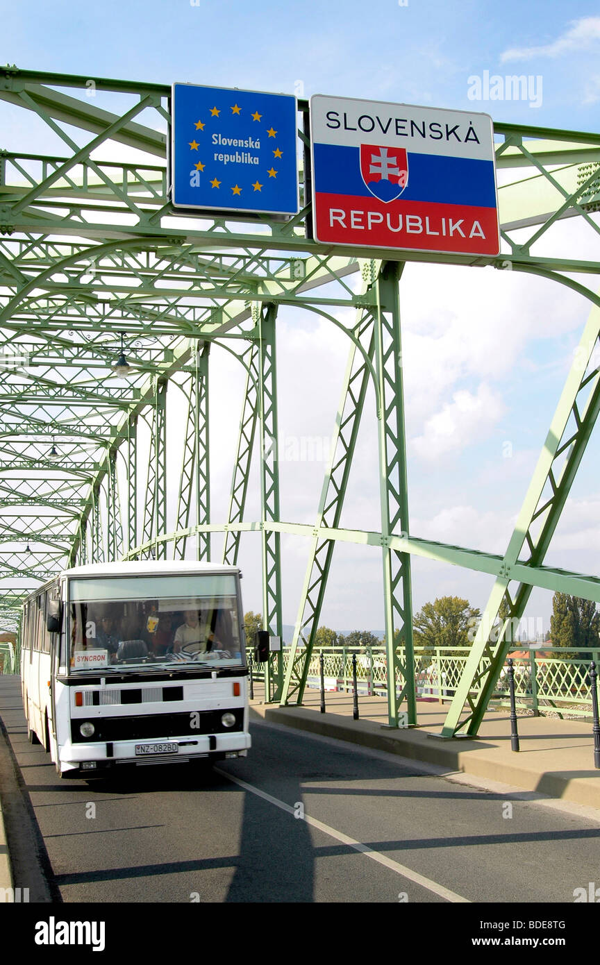 Slovak- Hungarian border Stock Photo - Alamy