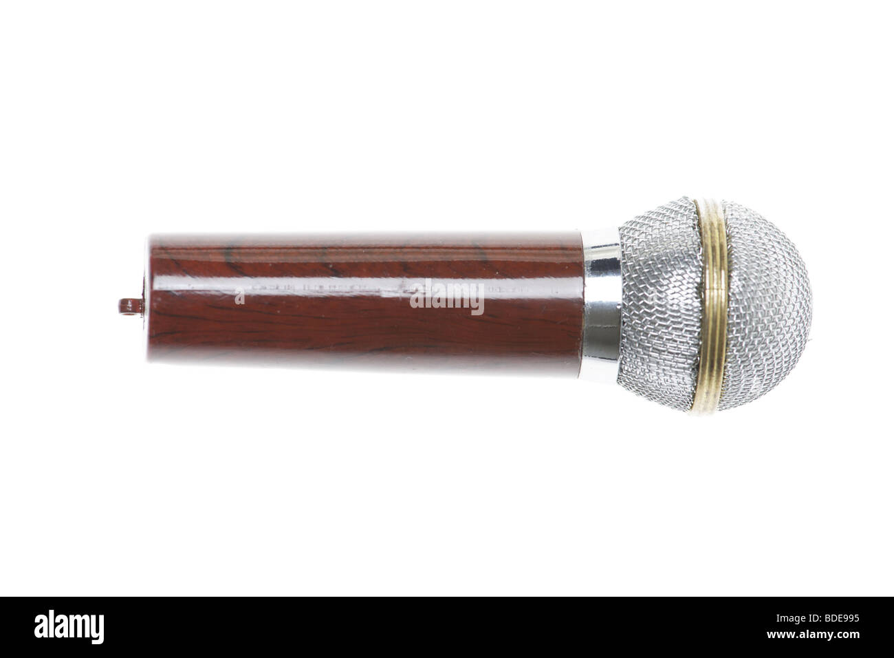 microphone isolated white Stock Photo - Alamy