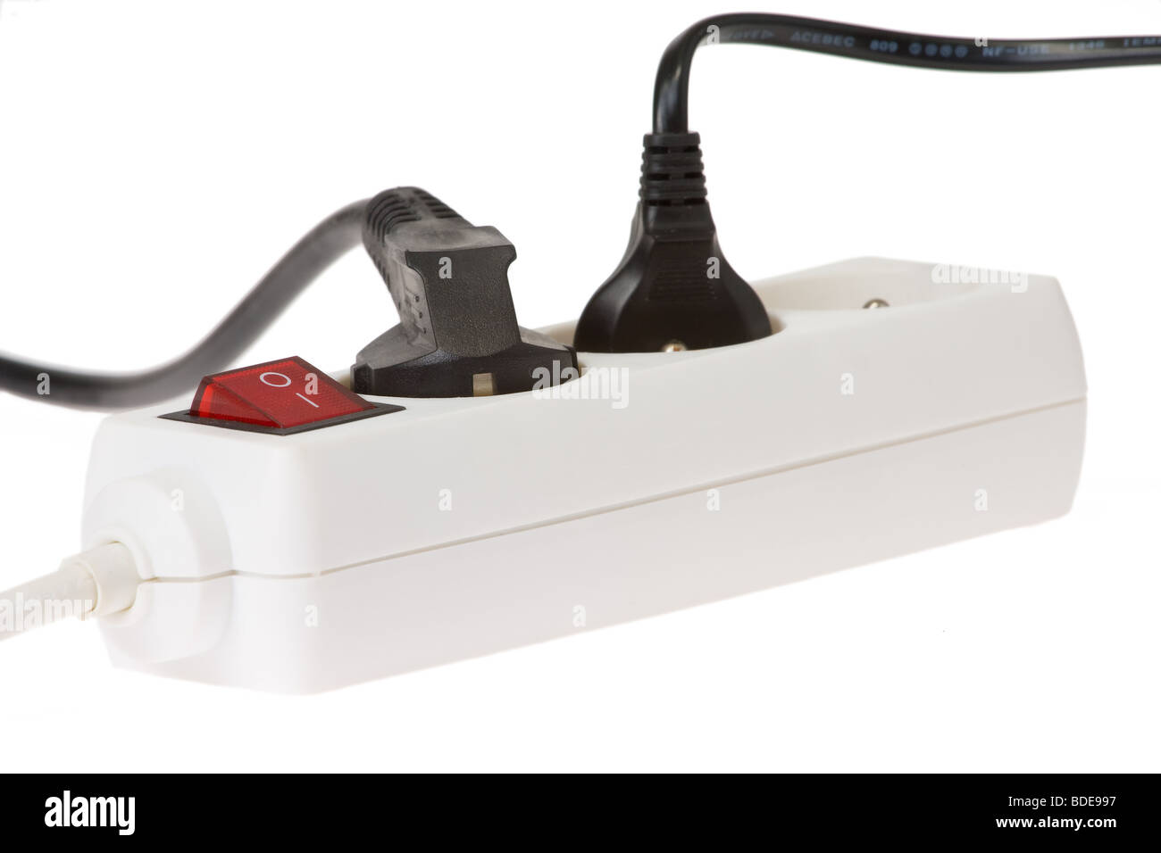 Electric extension cable hi-res stock photography and images - Alamy