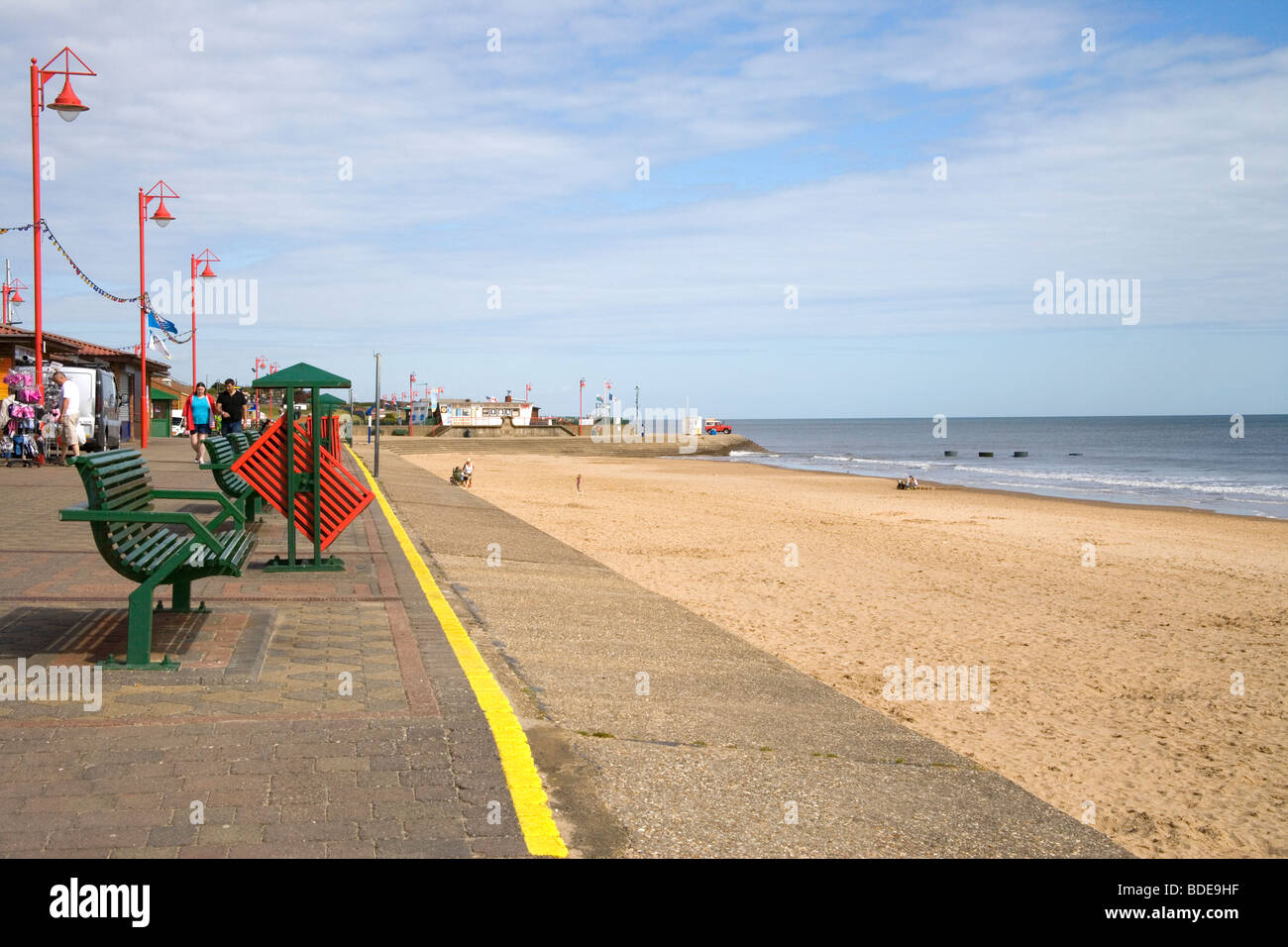 Mablethorpe on the lincolnshire coast Stock Photo - Alamy
